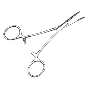 Dog Ear Hair Removal Tool, Dog Ear Plucking Tool Dog Ear Hair Remover Pets Ears Nose Hair Puller Stainless Steel Grooming Cleaning Clamp with Curved Tip Tweezers for Pet Cat Trimmer Accessories(small)