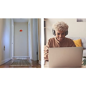 ZOOMNO - Bluetooth Connected Automatic Video Conferencing Warning Light | Works with virtually All Video Conferencing Software | Perfect Work from Home and Open Office Environment Tool!