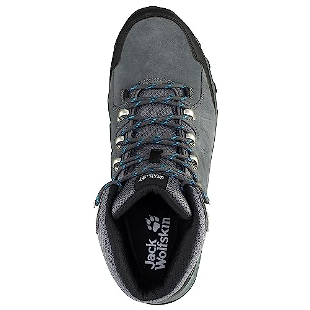 Jack Wolfskin Men's 4049841 Backpacking Boot, Grey/Black, 9