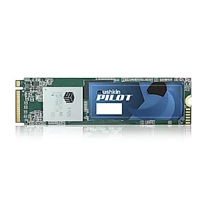 Mushkin Pilot – 500GB PCIe NVMe – M.2 (2280) Internal Solid State Drive (SSD) – Gen3 x4 – 3D TLC - (MKNSSDPL500GB-D8)