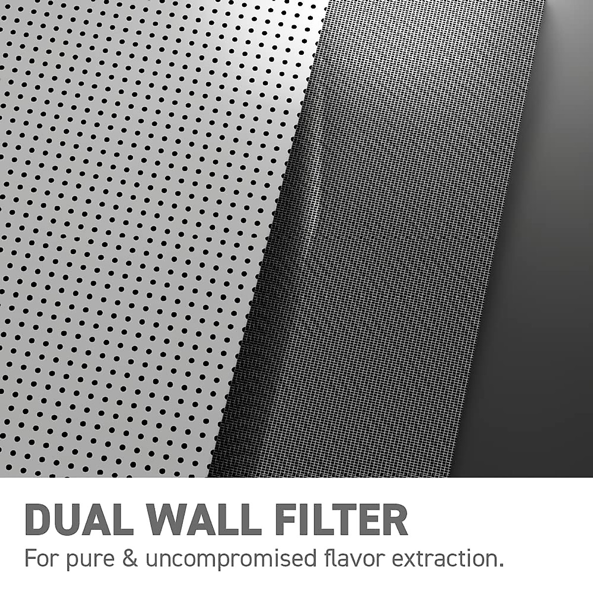 asobu Coldbrew Portable Cold Brew Coffee Maker With a Vacuum Insulated 34oz Stainless Steel 18/8 Carafe Bpa Free (White)