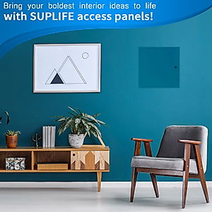 Access Panel 24 x 24,Metal Access Door,Built-in Lock,Aluminum Galvanized -Antioxidant/Fire Resistant,Access Panel for Drywall,Ceilings, Electrical, Plumbing,Access Door for Drywall,Metal Access Panel