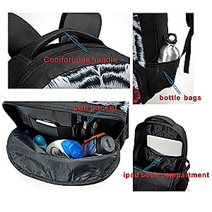 CAIWEI backpack teen, Universe Space TrendyMax Galaxy Pattern Backpack Cute for School (Starry sky 6)