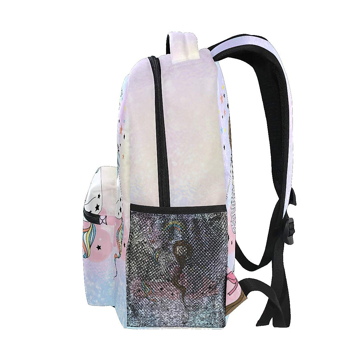 Wamika Mermaid Dab Unicorn Kids Backpack School Bookbags Girls Boys