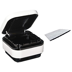 Nispira Replacement Filter Compatible with Holmes HAP75-UC2 Smoke Grabber Air Purifier Ashtray Part HAPF7-U8. Deodorize Cigarette Smoke. 12 Packs