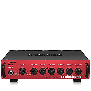 TC Electronic THRUST BQ500 500 Watt Portable Bass Head with Mosfet Preamp and Thrust Compressor