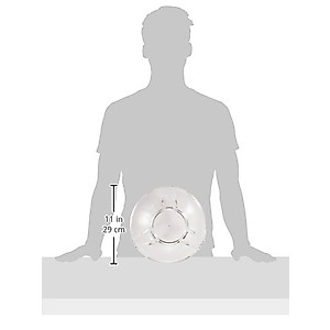 Prodyne Acrylic Salad Bowl with Servers, Clear