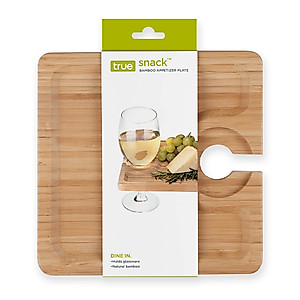 Snack Bamboo Appetizer Plate