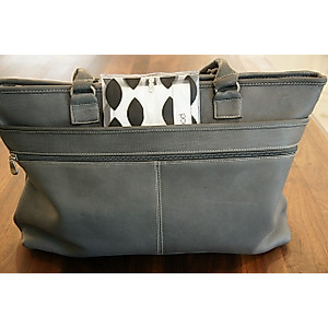 Butipods Reusable Wet Wipe Pouch Slim Case Travel Clutch Holder | Refillable Portable Baby Wipes Dispenser Container | Wipes Stay Moist | Great for Hand and Face Wipes, Set of 2 (Black Ovals & Rings)