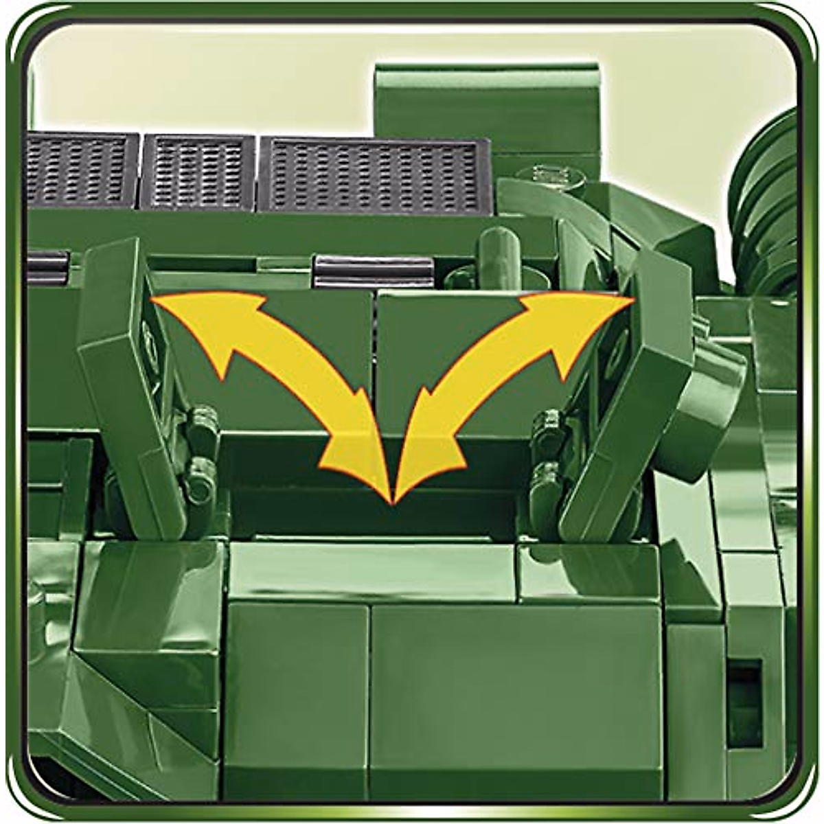 COBI Historical Collection SU-100 SPG Vehicle , Green