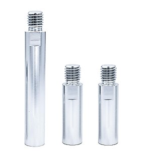 Bridiof 5/8"-11 Rotary Extension Shaft, 3" & 3" & 5", 3 pcs Aluminum Connecting Rod Extender for Car Polisher, Angle Grinder, Backing Plate