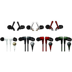 8pcs (BMF-BPH)- Large (L) Premium Memory Foam and Silicone Replacement Earbuds Eartips Compatible with Jaybird X4, X3, Freedom F5 and Jaybird Run in Ear Earphones Headphones