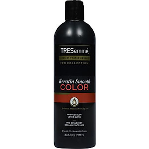 TRESemmé Keratin Smooth Color Sulfate-Free Shampoo for Color-Treated Hair Formulated With Pro Style Technology 20 oz