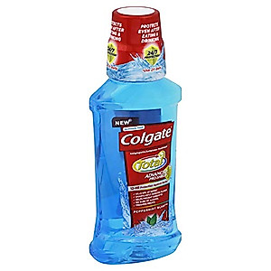 Colgate Total Advanced Pro-Shield Mouthwash, Peppermint Blast 8.4 oz (Pack of 2)
