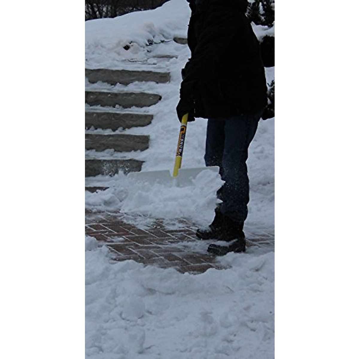 The Snow Dominator - Snow Pusher & Scoop Combo Tool
