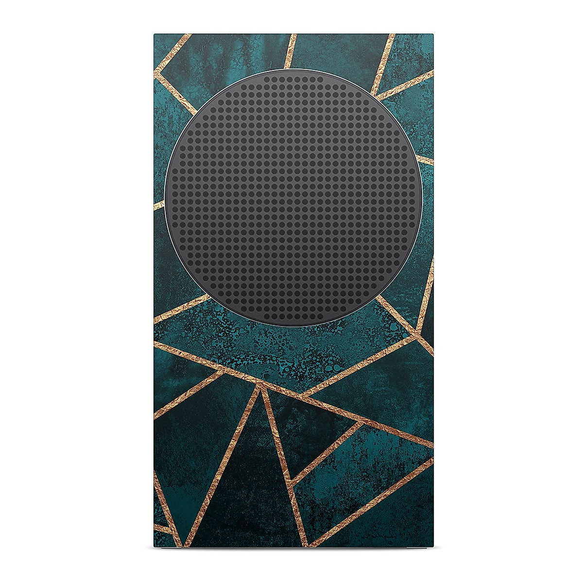 Head Case Designs Officially Licensed Elisabeth Fredriksson Deep Teal Stone Art Mix Matte Vinyl Sticker Gaming Skin Case Cover Compatible with Xbox Series S Console and Controller Bundle