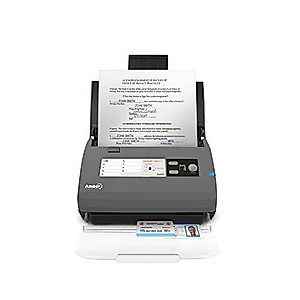 Ambir ImageScan Pro 820ix 20ppm High-Speed ADF Scanner for Windows PC and Mac
