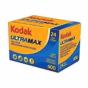 Kodak Ultramax 400 Color Negative Film (ISO 400) 35mm 24-Exposures - 2 Pack (2 Items)