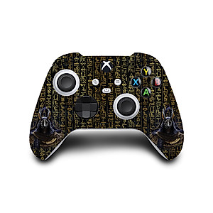 Head Case Designs Officially Licensed Assassin's Creed Hetepi Origins Character Art Vinyl Sticker Gaming Skin Decal Cover Compatible With Xbox Series S Console and Controller Bundle