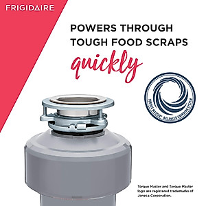 Frigidaire 3/4 HP Corded Garbage Disposal for Kitchen Sinks | FF75DISPC1