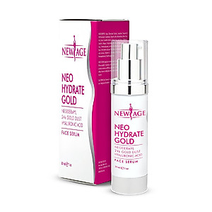 New Age Skin Care Beauty Box (Set of 3) Gift Set Vitamin C And Hyaluronic Kit Eye Serum Neo Hydrate Gold Face and Neck Serum Advanced Anti-Wrinkle Cream Anti Aging Retinol Moisturizer