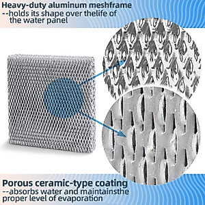 Water Panel 10 Humidifier Filter Pad Replacement for Aprilaire 110 220 500 500A 500M 550 550A 558; Furnace Water Filter; Honeywell HC22P HE100 HE100A HE150 HE150A Whole House Humidifiers (2 Pack)