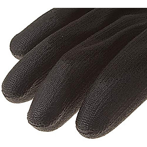 Liberty P-Grip Ultra-Thin Polyurethane Palm Coated Glove with 13-Gauge Nylon/Polyester Shell, Medium, Black (Pack of 12)