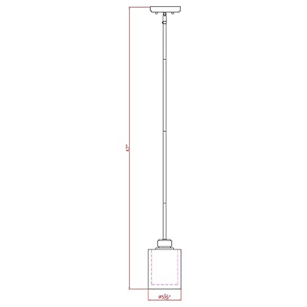 Design House 587345 Oslo Traditional 1-Light Integrated LED Indoor Dimmable Mini Pendant with Double Glass Shade for Bathroom Kitchen Island Bar, Satin Nickel