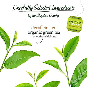 Bigelow Tea Organic Decaffeinated Green Tea, 40 Count (Pack of 6), 240 Total Tea Bags