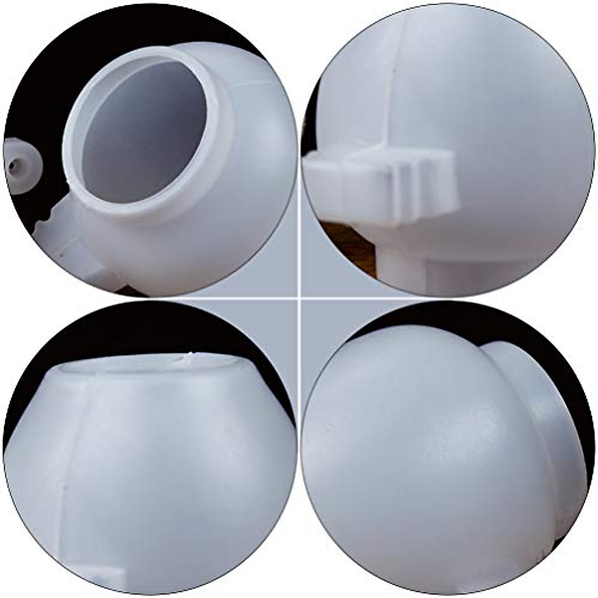 Balacoo 15pcs Plastic Birdcage Bird Feeder Food Dish Cage Parakeet Food Bowl Parrot Feeders Water Bowls Cockatiel Drinking Bowls for Parrot Parakeet Cockatiel Bird