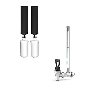 Waterdrop NSF/ANSI 372 Certified Gravity Water Filter & Waterdrop Water Level Spigot