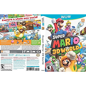 Wii U Deluxe Set 32GB White Limited Edition with Super Mario 3D World and Nintendo Land (Renewed)