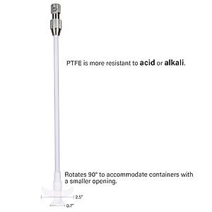 VONOYA Electric Overhead Stirrer, Digital Auto Stirrer with Time Setting & Speed Adjusting, 0-3000 RPM, Adjustable Height Mechanical Mixer with Stirring Rod, Home Lab Homebrew Industrial Stirrer