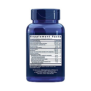 Life Extension Anti-Alcohol Complex - Hangover Relief Formula Supplement for Liver Health Support, Detox and Better Mornings After Drink - Gluten-Free, Non-GMO, Vegetarian - 60 Capsules