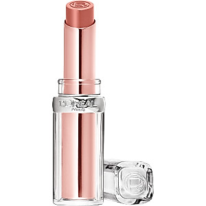 L’Oréal Paris Glow Paradise Hydrating Balm-in-Lipstick with Pomegranate Extract, Beige Eden, 0.1 Oz