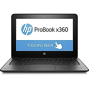 HP ProBook x360 11-G1 EE 11.6-inch 2-in-1 Convertible HD Touch-screen Laptop PC with Active Pen, Intel N3450 Quad-Core, 64GB eMMC, 4GB DDR3, 802.11ac, Bluetooth, Win10S