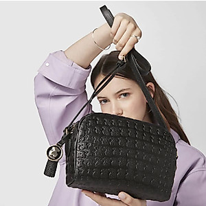 TOUS Calfskin Leather Sherton Crossbody Bag for Women, 14x19x5 cm, Sherton Collection