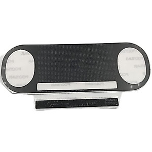New Console Sticker Label For PS Vita 2000 PSV 2000 Console Back Cover Protector Stickers Replacement (Black)