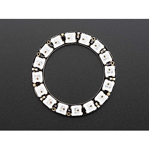 Adafruit Industries NeoPixel Ring - 16 x 5050 RGB LED with Integrated Drivers
