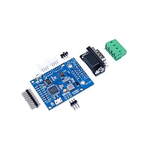 Seeed Studio CANBed - Arduino CAN-Bus Development Kit, ATmega32U4 with Arduino Leonardo Bootloader, MCP2515 and MCP2551 CAN-Bus Controller and Transceiver.