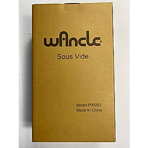 Sous Vide Cooker Immersion Circulator, Wancle sous vide machine 850W, Ultra-Quiet, 120V, Black