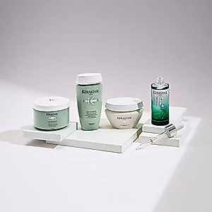 Kerastase Specifique Argile Equilibrante Cleansing Clay | Cleansing Hair Mask for Oily Roots and Dry Ends | Removes Impurities & Refreshes Scalp | With Amino Acid | For Oily to Normal Hair | 8.5 Fl Oz