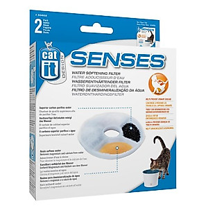 Catit Design Senses Replacement Water Filtering Cartridge, 2-Pack