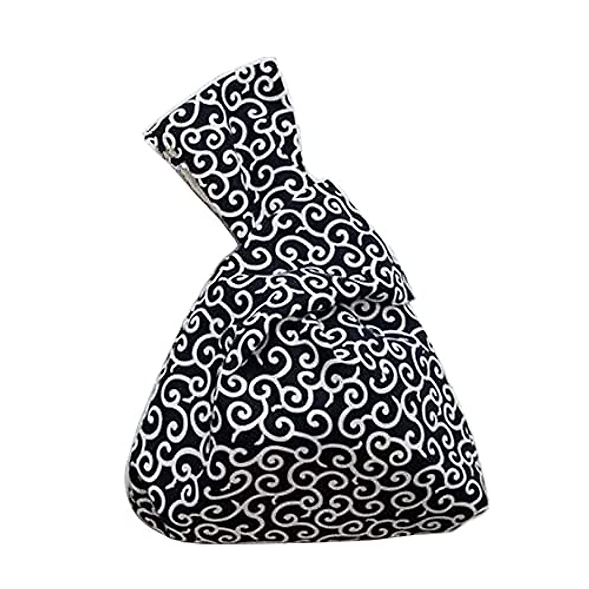 Japanese Style Knot Bag Women Wrist Bag Kimono Knot Pouch Tote, Pattern 05