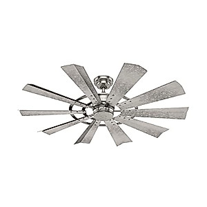 Hunter Fan Company 50736 Crescent Falls Ceiling Fan, 52, Galvanized