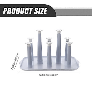 Cup Draining Rack Bottle Stand: Updown Mug Rack Goblet Drying Rack Wine Glass Storage Holder Bottle Organizer for House Bar Club Party Supplies