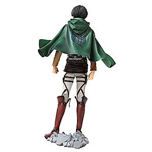 Banpresto Attack on Titan Master Stars Piece 49088 9.5" Levi Ackerman Action Figure