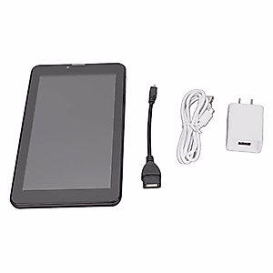 PUSOKEI 7 Inch Tablet PC for Android 10,2G RAM/32G ROM & Octa Core Processor Kid Tablet 5G WiFi Dual Band Tablet,1280x800 IPS HD Touchscreen,Low Blue Light(Orange)