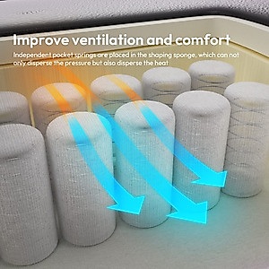 Dowinx Gaming Chair with Pocket Spring Cushion, Ergonomic Computer Chair High Back, Reclining Game Chair Pu Leather 350LBS, Purple