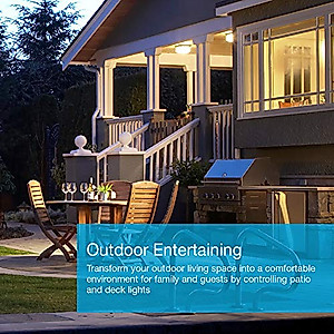 Lutron Caseta Smart Switch Starter Kit | Compatible with Alexa, Apple HomeKit, and the Google Assistant | P-BDG-PKG1WS | White